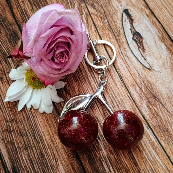 Jewelry | Cherry Keychain | Poshmark